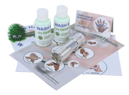 WASH & GLOW Mini Training Kit - Low Cost Hand Wash Training.