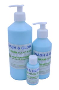 UV GERM Hand Rub Training Gel – GLOWTEC